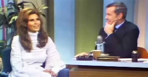 Raquel Welch On The Tonight Show A Glamorous Blast From The Past