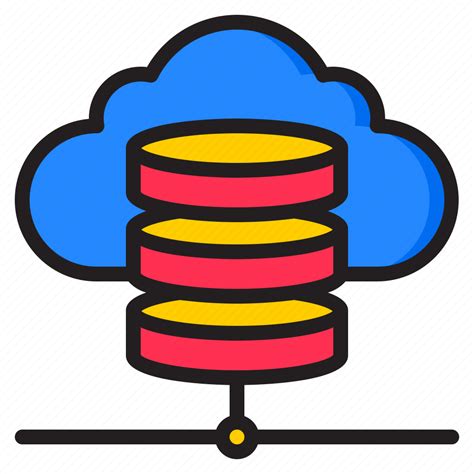 Database Server Cloud Storage Network Icon Download On Iconfinder