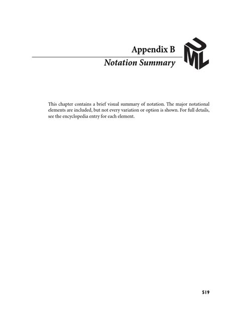 PDF UML Notation Summary DOKUMEN TIPS