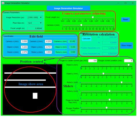 On A Vision Based Manipulator Simulator