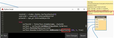 Create Object Id Collection Civil 3d Dynamo