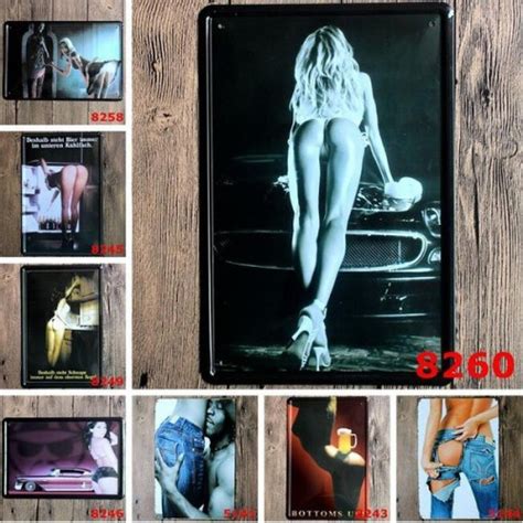 Jual Bayar Di Tempat Poster Logam Metal Gambar Sexy Lady Untuk Jakarta Pusat Gosyu