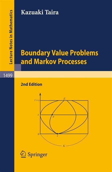 boundary value problems and markov processes lecture notes in mathematics taira kazuaki