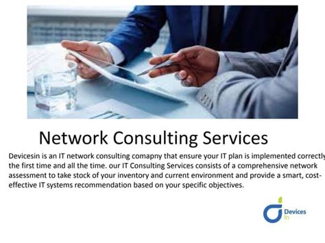 network consulting services ppt