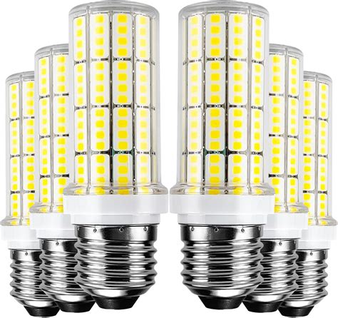 Led Light Bulb 6pcs 200w Equivalent 2500 Lumen 5000k Cool Daylight