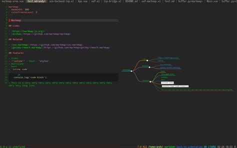 EAF 新应用 eaf markmap 渲染 Markdown Org 内容为思维导图 Emacs general Emacs China