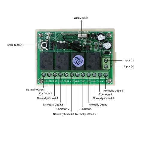 Wireless Relay Control Circuit Diagram Wiring Diagram