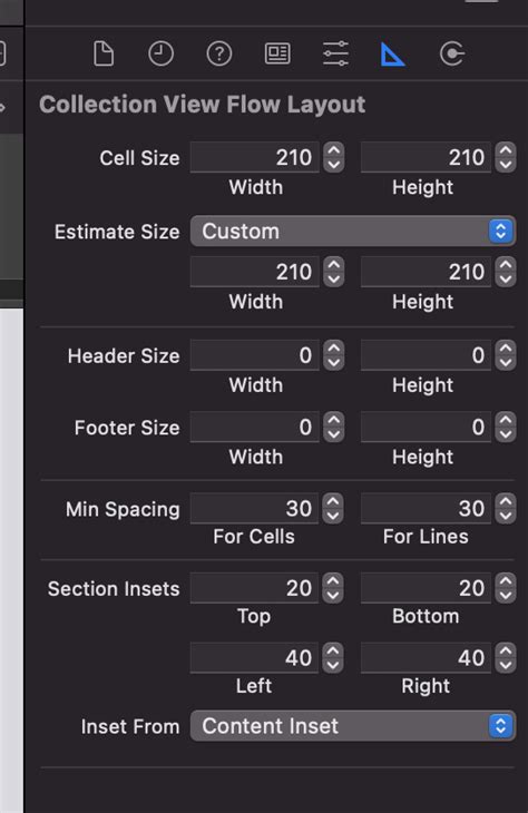 Ios Disable Dynamic Sizing In UICollectionViewFlowLayout Stack Overflow