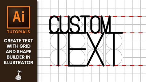 Create Font Lettering Grid In Illustrator With Template Download