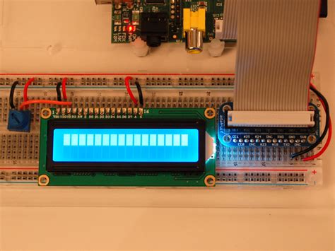 Wiring The Cobbler To The Lcd Drive A 16x2 Lcd With The Raspberry Pi