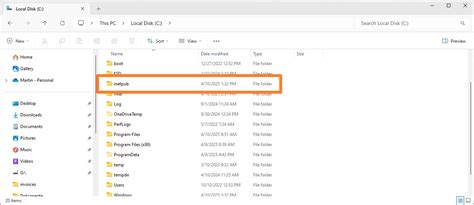 Windows 11 Microsoft Conseille De Ne Pas Supprimer Le Dossier Inetpub