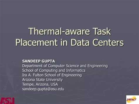 Ppt Thermal Aware Task Placement In Data Centers Powerpoint Presentation Id2704171