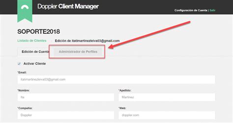 How To Create Profiles To Manage Accounts Within Your Client Manager Doppler Help Center