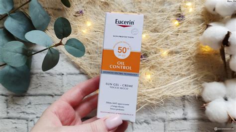 Eucerin солнцезащитный гель-крем для проблемной кожи лица SPF 50+ - «🌟 ...