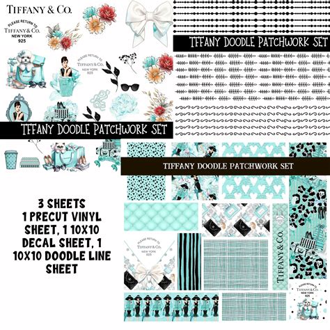 Tiffany Doodle Patchwork Set Kraft Craze