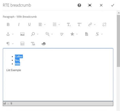 Aem Lab Arun Patidar Aem Touch Ui Rte Html Element Selector