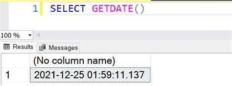 Datetime Sql