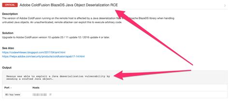 Blazeds Java Object Deserialization Exploit Walkthrough