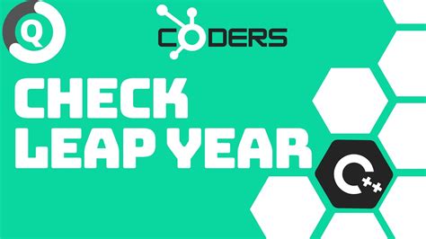 C Program To Check Leap Year C Questions For Beginners Youtube