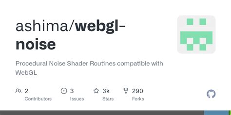 github ashima webgl noise procedural noise shader routines