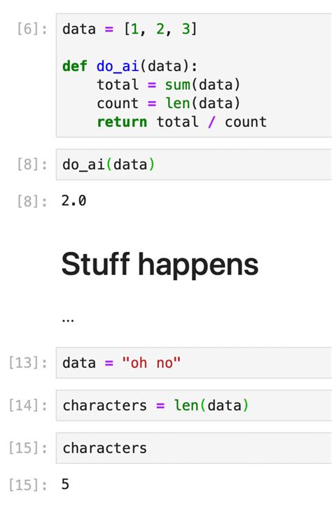A Functional Paradigm For Jupyter Notebooks Verve