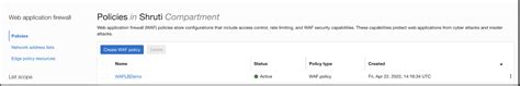 Add Oracle Cloud Infrastructure Web Application Firewall Protection To