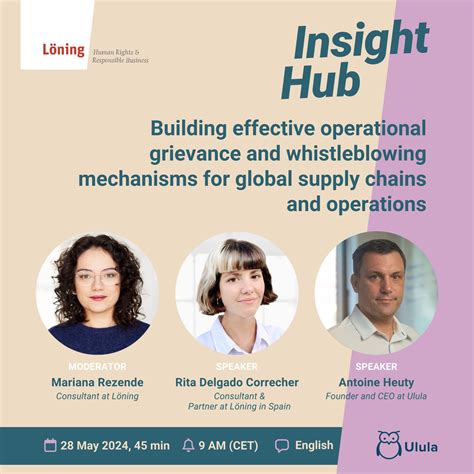 Insight Hub Series 1 Building Effective Grievance And Whistleblowing