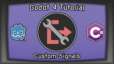 godot 4 c tutorial custom signals with parameters custom signals