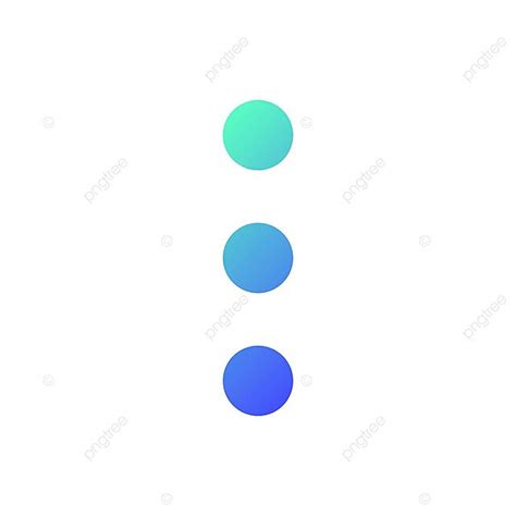 Pixelperfect Linear Ui Icon Of A Gradient Vertical Menu With Three Dots
