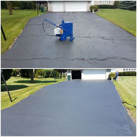 Sealcoating Driveway Sealcoating Parking Lot Repair And Sealcoating