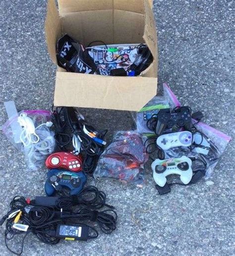 Game Controllers Power Cords And More Sherwood Auctions
