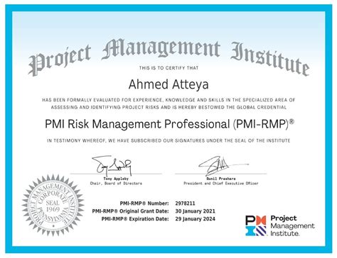 ahmed atteya on linkedin riskmanagment projectmanagment