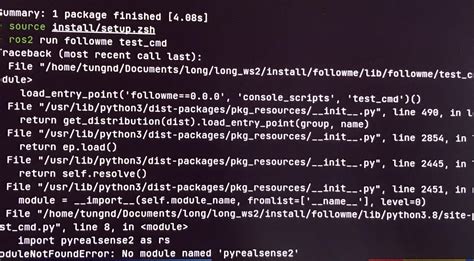 can t import pyrealsense2 when using ros2 run ros foxy r ros