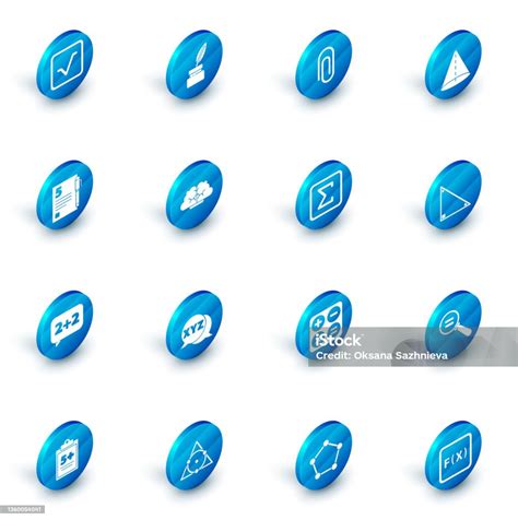 깃털 과 잉크웰 종이 클립 기하학적 그림 콘 시험 또는 시험 시트 펜 방정식 솔루션 인간의 두뇌 삼각형 수학 및 시그마 기호