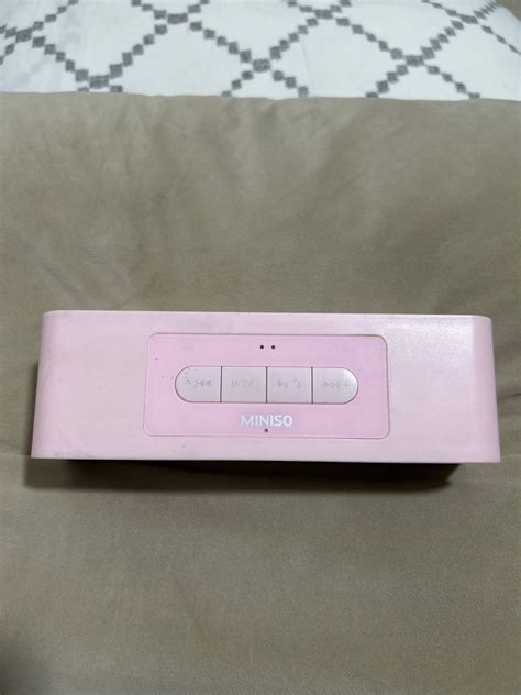 MINISO Bluetooth Portable Speaker Audio Soundbars Speakers Amplifiers On Carousell