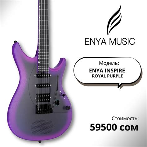 Электрогитара Enya Inspire Royal Purple 59500 Kgs Гитары Бишкек