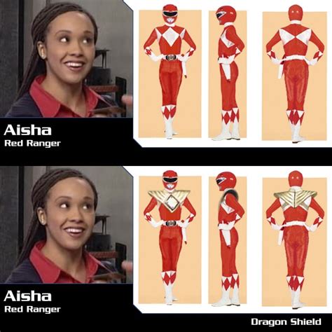 Aisha Is The Red Ranger By Andruril On DeviantArt