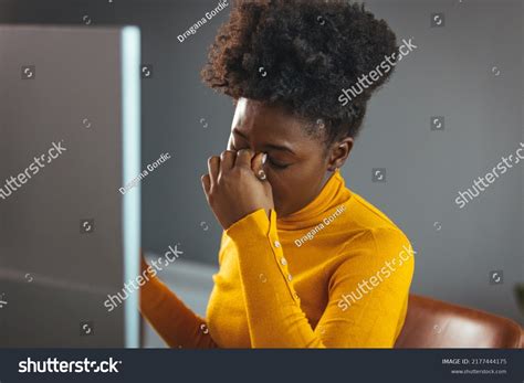 Woman Put Her Hand On Back Stock Photo Shutterstock