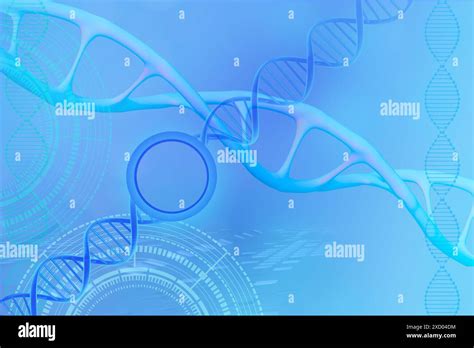 Human Dna Structure With Glass Helix Transition To Liquid Deoxyribonucleic Acid Background