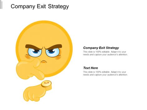 Company Exit Strategy Ppt PowerPoint Presentation Infographics Example File Cpb PowerPoint