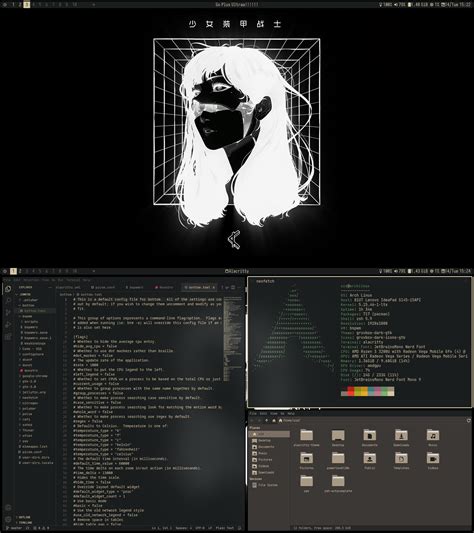Bspwm Gruvbox R Unixporn