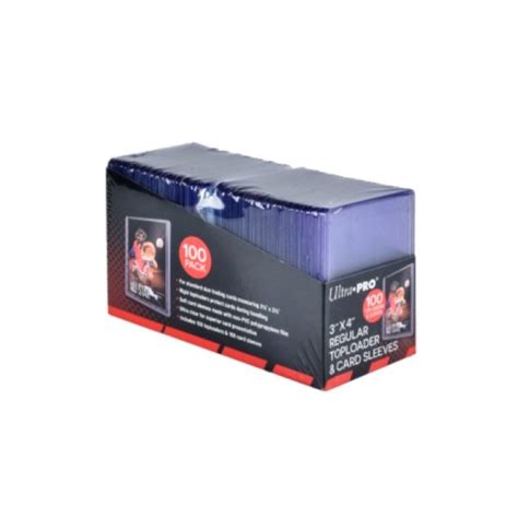 Clear Regular Toploaders Sleeves 3 X 4 100 Stk Ultra Pro