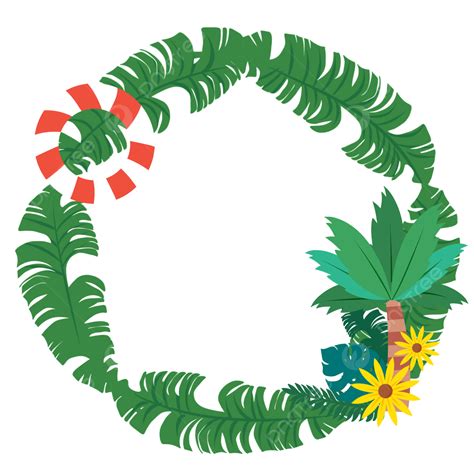 Frame Avatar Facebook Png Picture Summer Facebook Avatar Border Plant Frame Summer Avatar