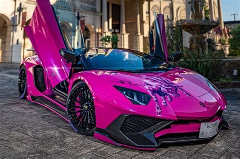 Pink Lamborghini Aventador Turns Heads In Tokyo Artofit