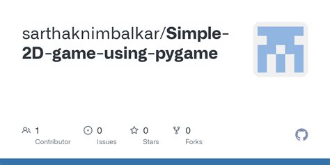 GitHub Sarthaknimbalkar Simple D Game Using Pygame