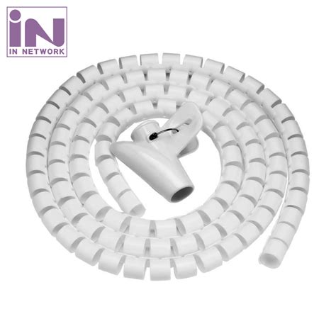 통신 네트워크 전문 솔루션 파이버마트 인네트워크 전선 보호 매직케이블 대 1 5m 화이트 In Mcw25 Int237