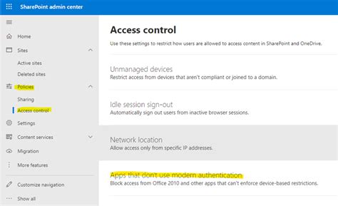 Block Legacy Authentication For Sharepoint Cloud Stories