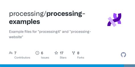 Issues Processing Processing Examples Github