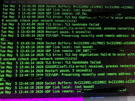 Anyone Else Get This Repeatedly When Trying To Connect To The VPN R Hackthebox