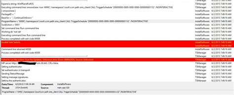 Software Update Task Sequence Not Applying Updates Configuration Manager 2012 Windows